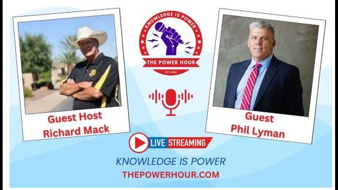 Sheriff Mack Talks to Phil Lyman on The Power Hour Discussing Utahs ...