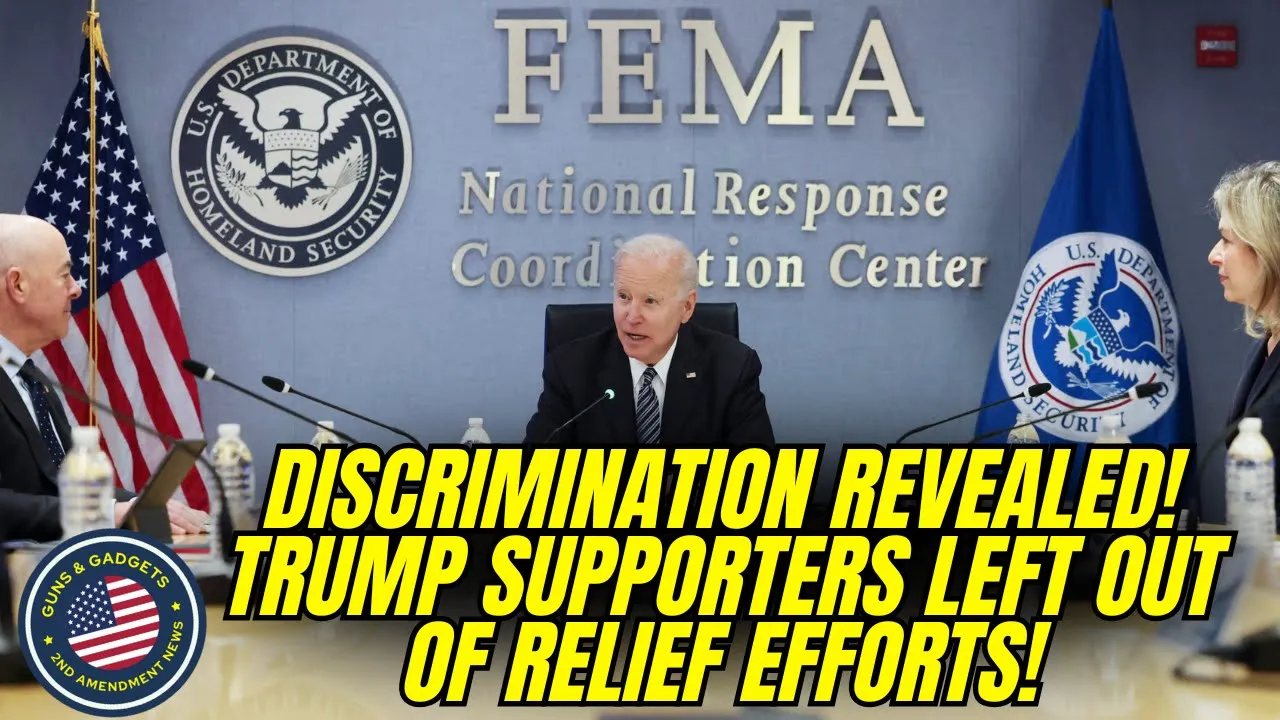 FEMA Discrimination Revealed! Trump Supporters Left Out Of Hurricane ...