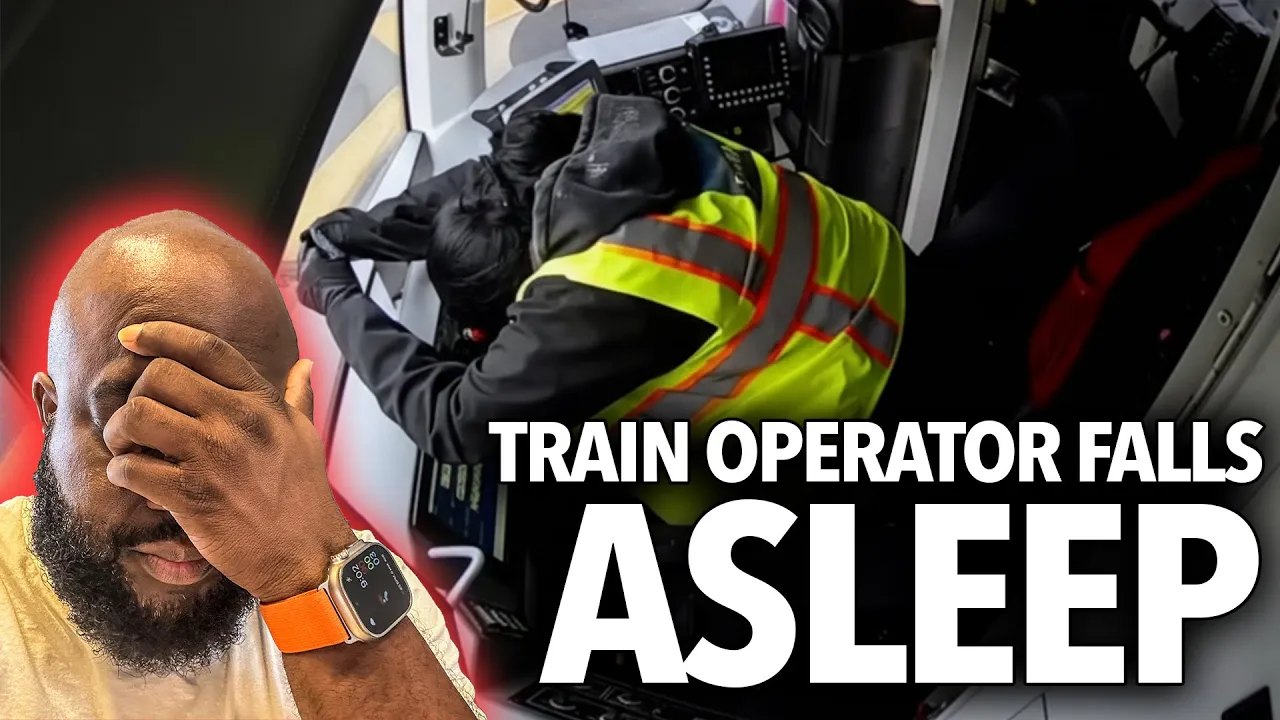Female Train Operator Falls Asleep At the Wheel Almost Derails and ...